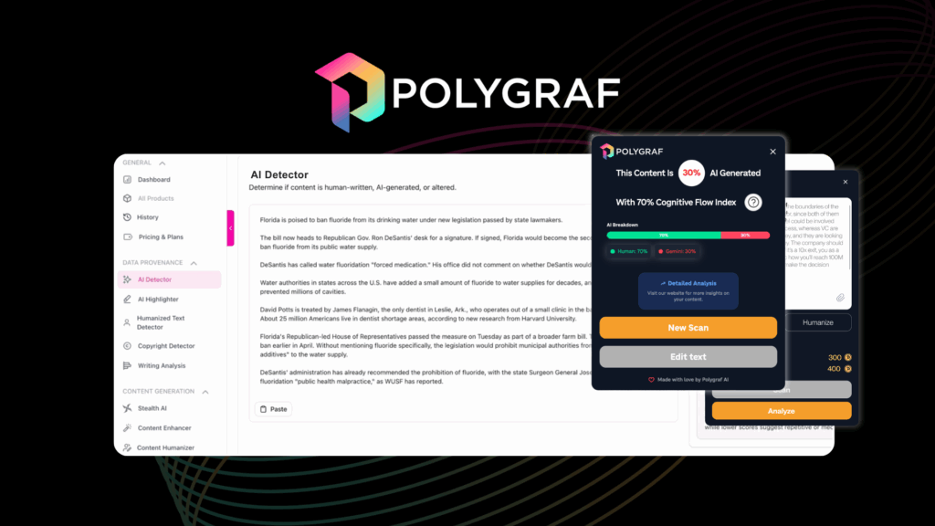 Polygraf Launches AI Content Detection for Consumers - Polygraf